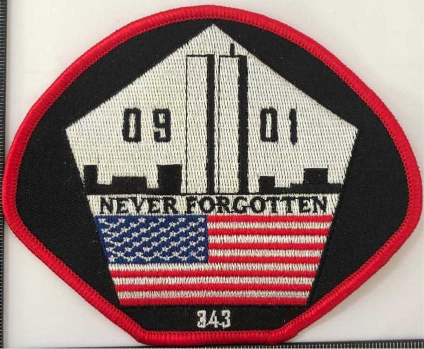 Pasadena Fire 9/11 Shoulder Patch – LA Patch Guy