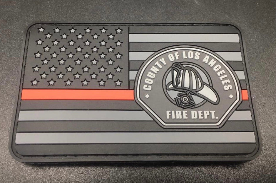 American Flag LACoFD Patch – LA Patch Guy