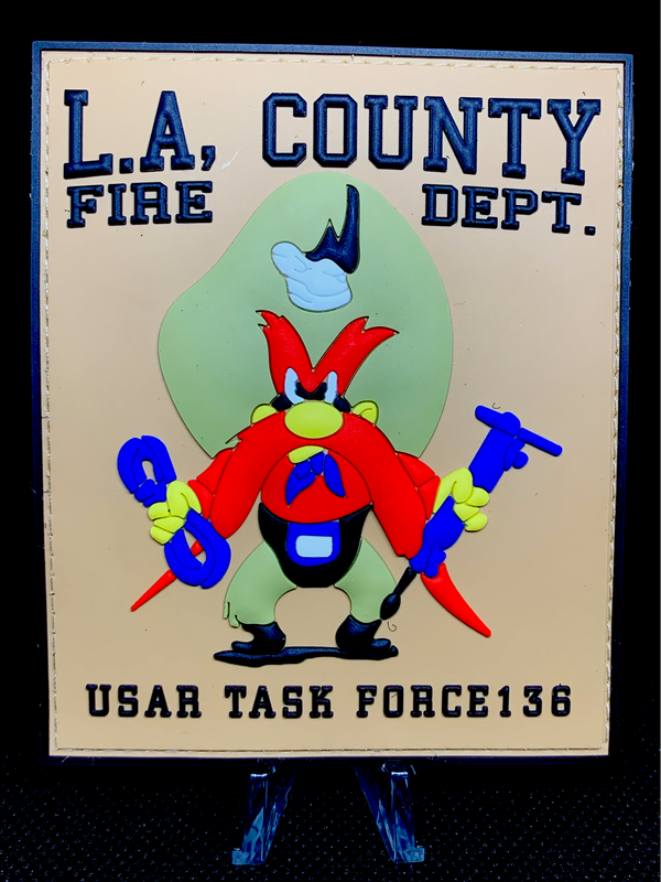 LACoFD USAR TF136 PVC Patch – LA Patch Guy