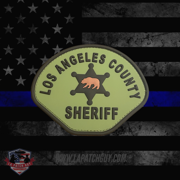 LASD Subdued PVC Patch – LA Patch Guy